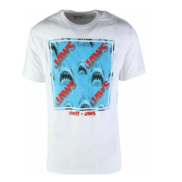 Neff | Shirts | Mens Neff X Jaws Movie Tshirt Size Med Large Xl Nwt ...